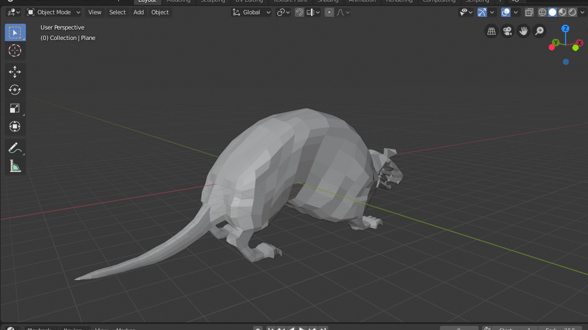 3D monster rat model - TurboSquid 1515983
