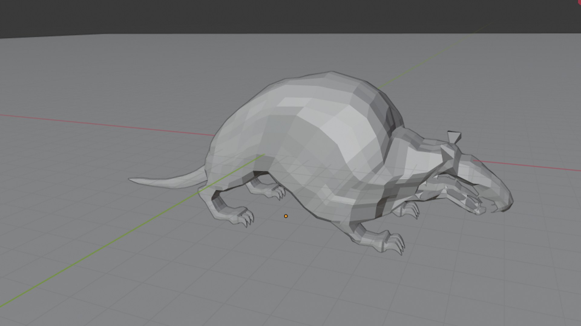 3D monster rat model - TurboSquid 1515983