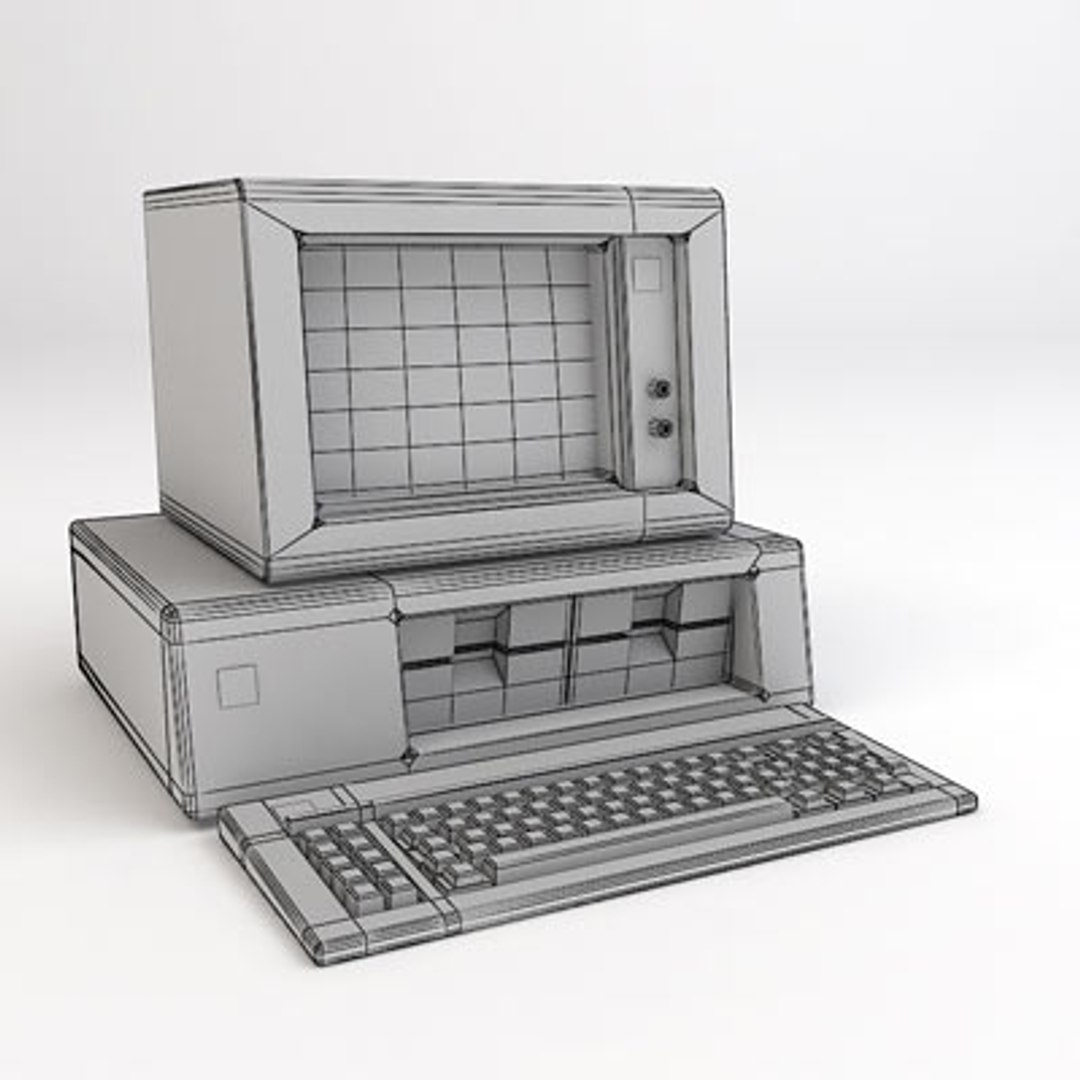 3d Personal Computer Pc Model