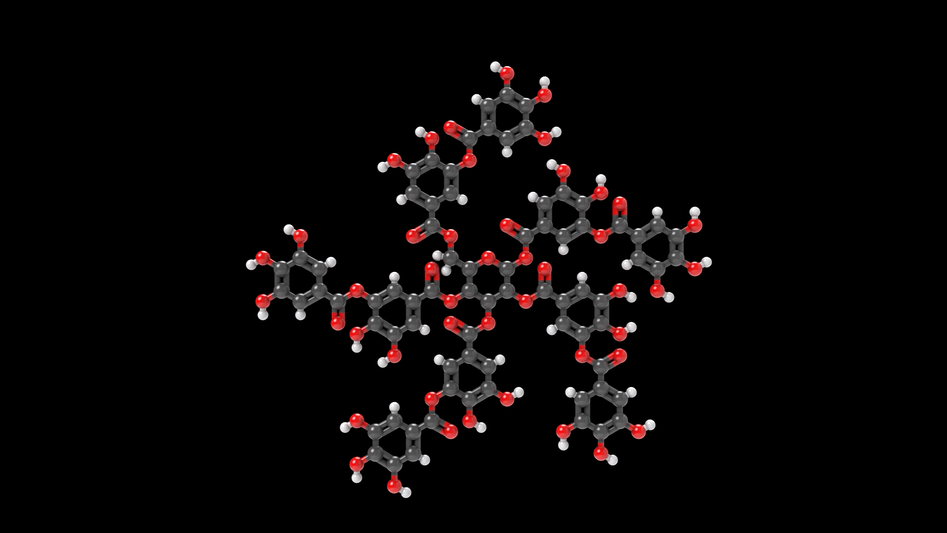 Tannins Structure 3D Model - TurboSquid 2207499