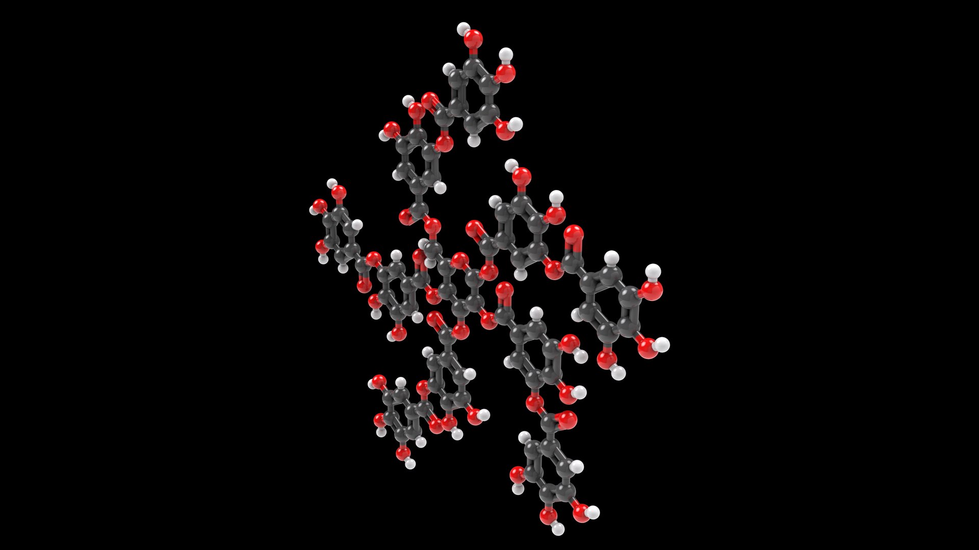 Tannins Structure 3D Model - TurboSquid 2207499