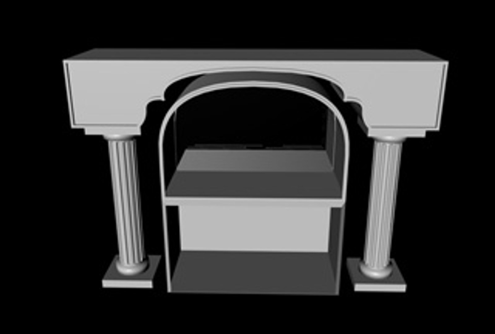 Cinema4d Wall Unit