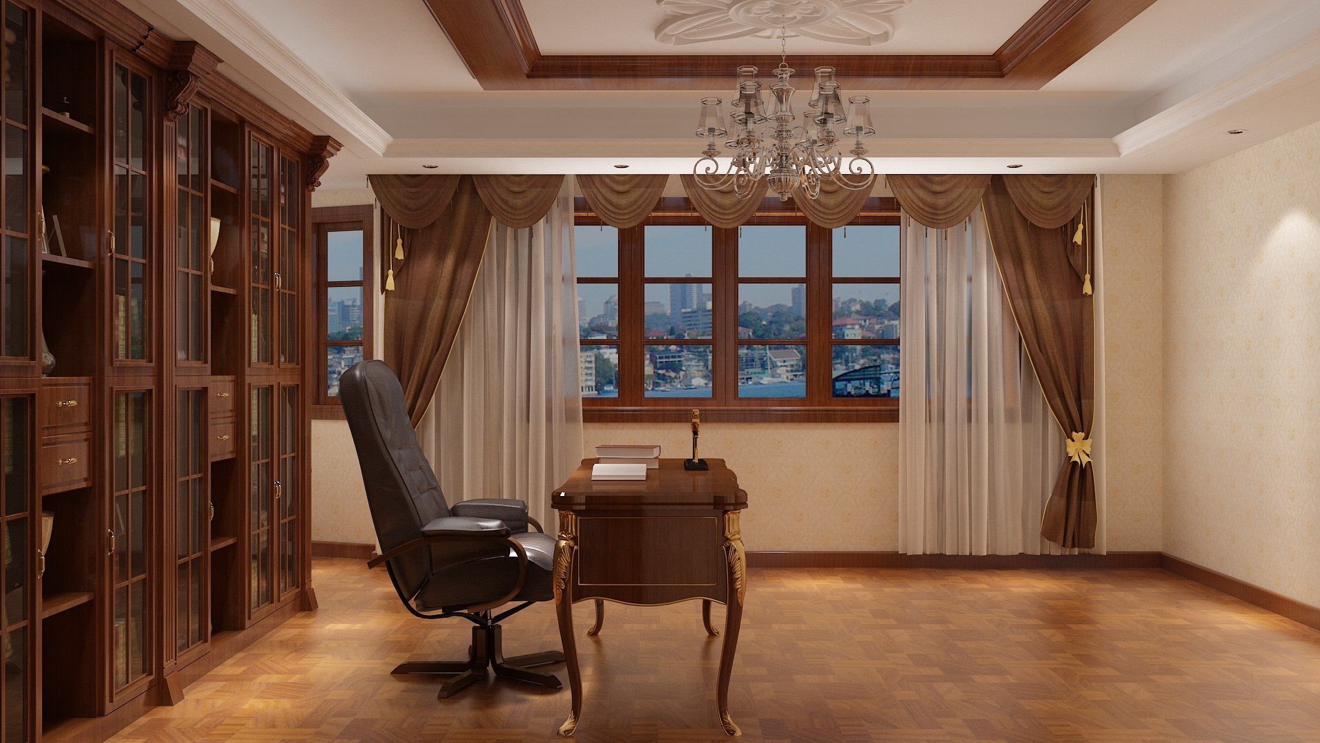 Study Room 01 3D Model - TurboSquid 1858044