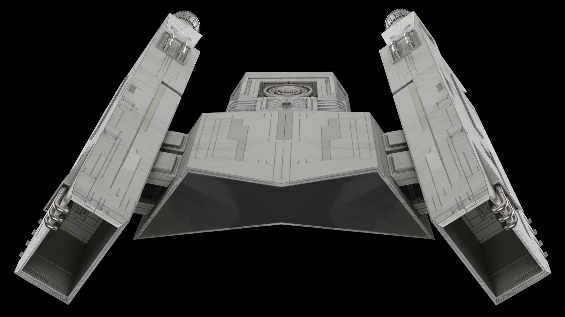 3D Sci-Fi Space Ship Rigged - TurboSquid 2006433