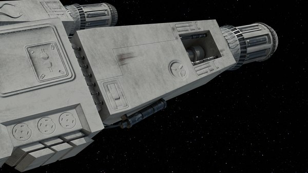 modelo 3d Sci-Fi Space Ship Rigged - TurboSquid 2006433