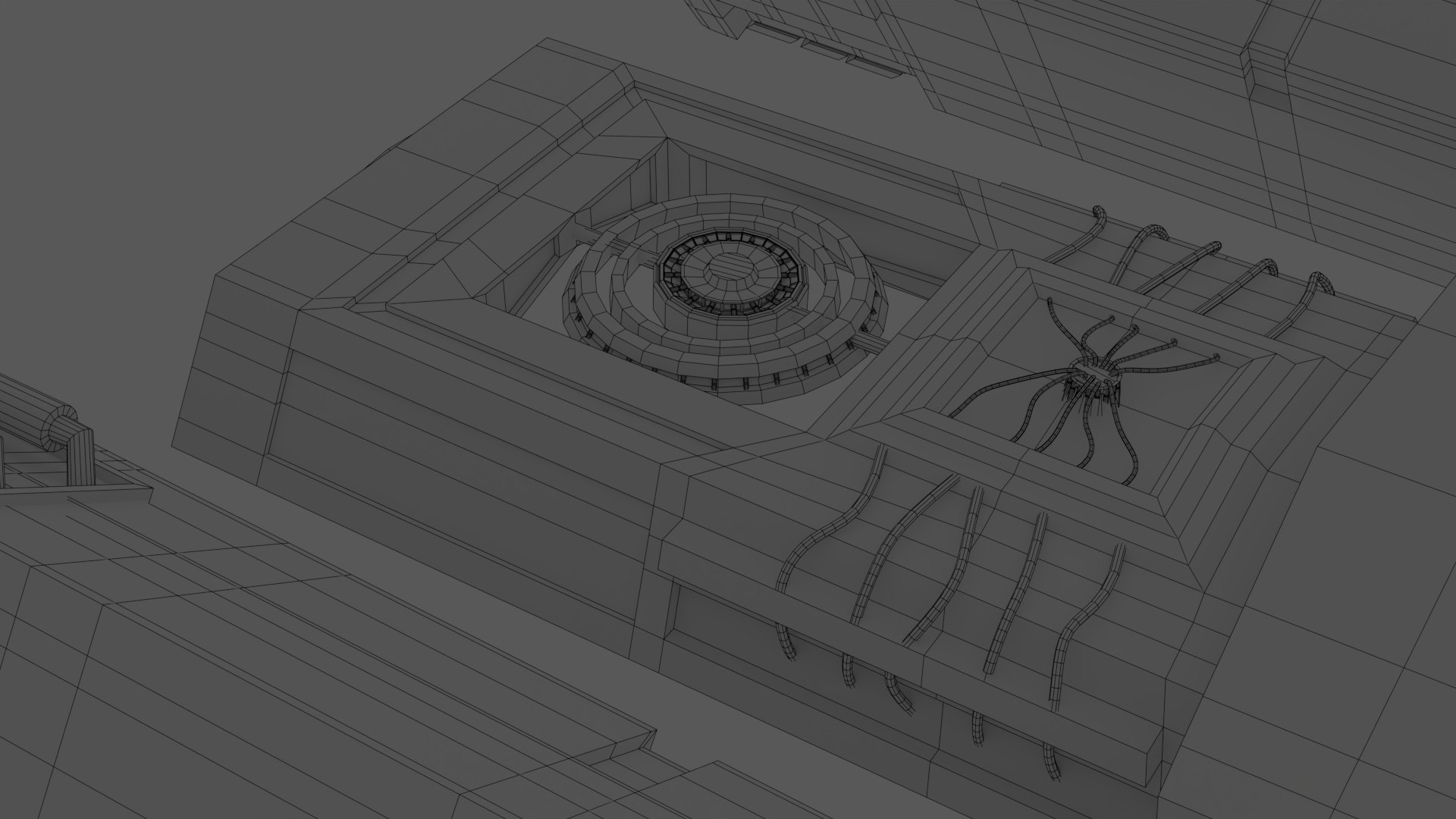 3D Sci-Fi Space Ship Rigged - TurboSquid 2006433