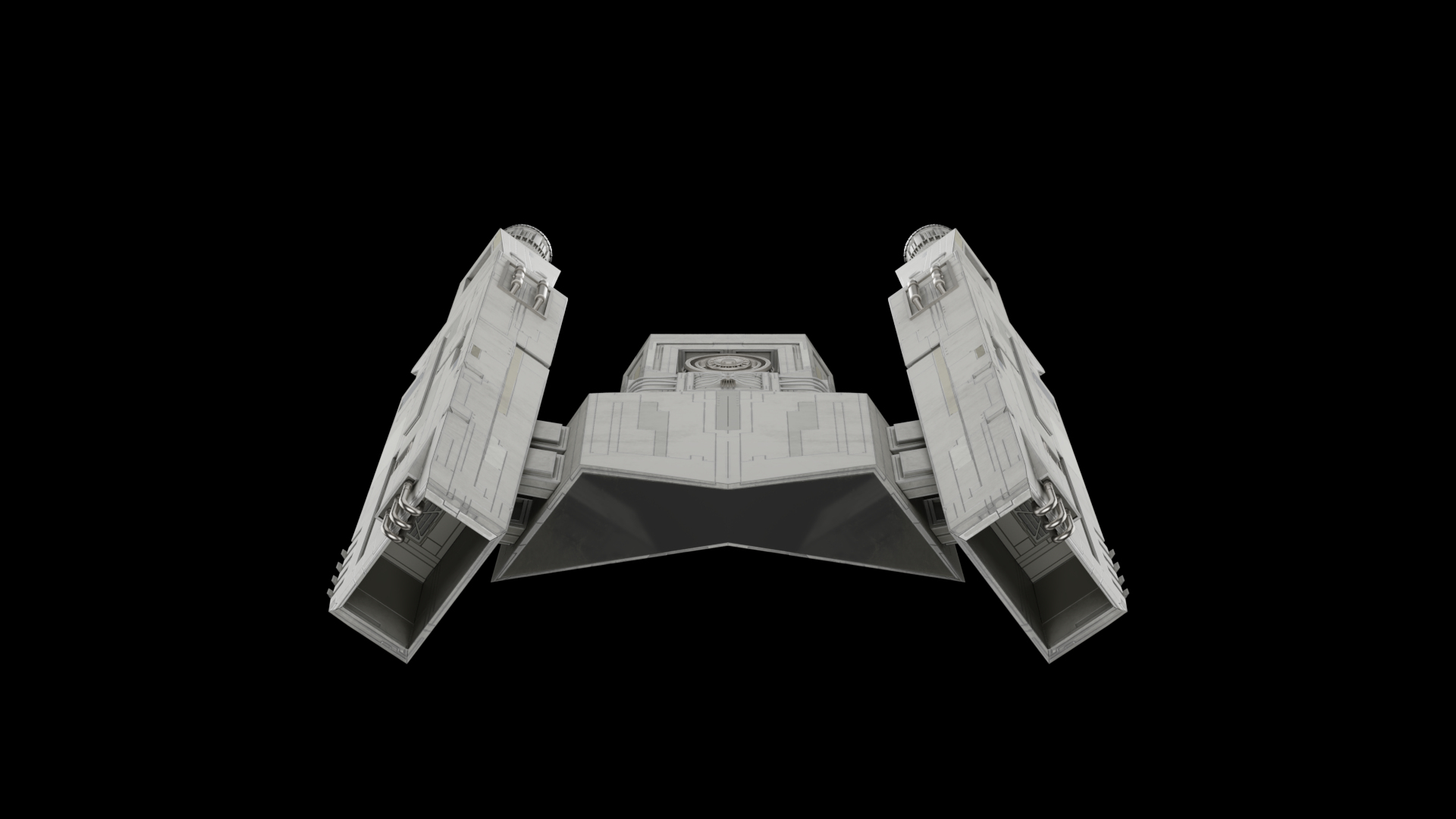 3D Sci-Fi Space Ship Rigged - TurboSquid 2006433