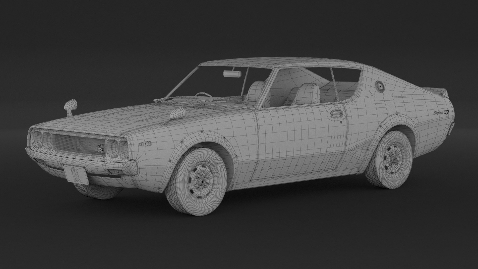 Nissan Skyline Gtr 3D Model - TurboSquid 1588964