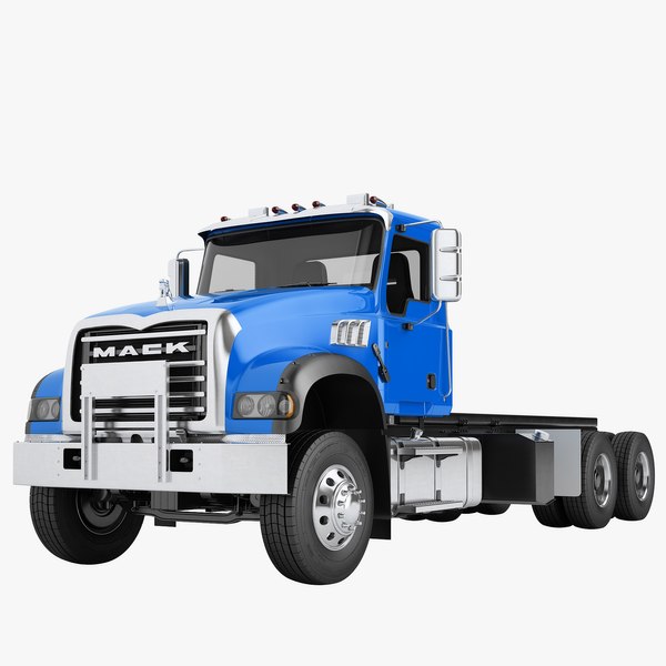modelo 3d Mack 2021 Granite MHD Chasis 03 - TurboSquid 1808067