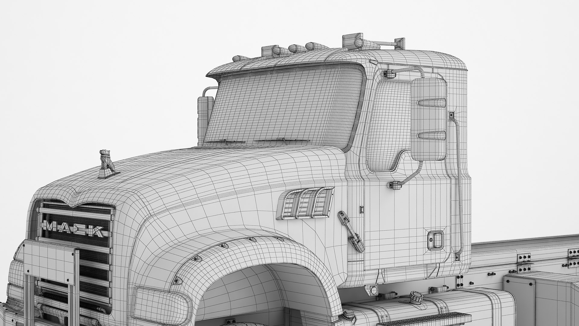 3D Mack 2021 Granite MHD Chassis 03 - TurboSquid 1808067