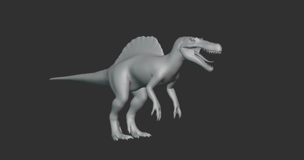 modelo 3d Siamosaurus Basemesh Low Poly - TurboSquid 1995186