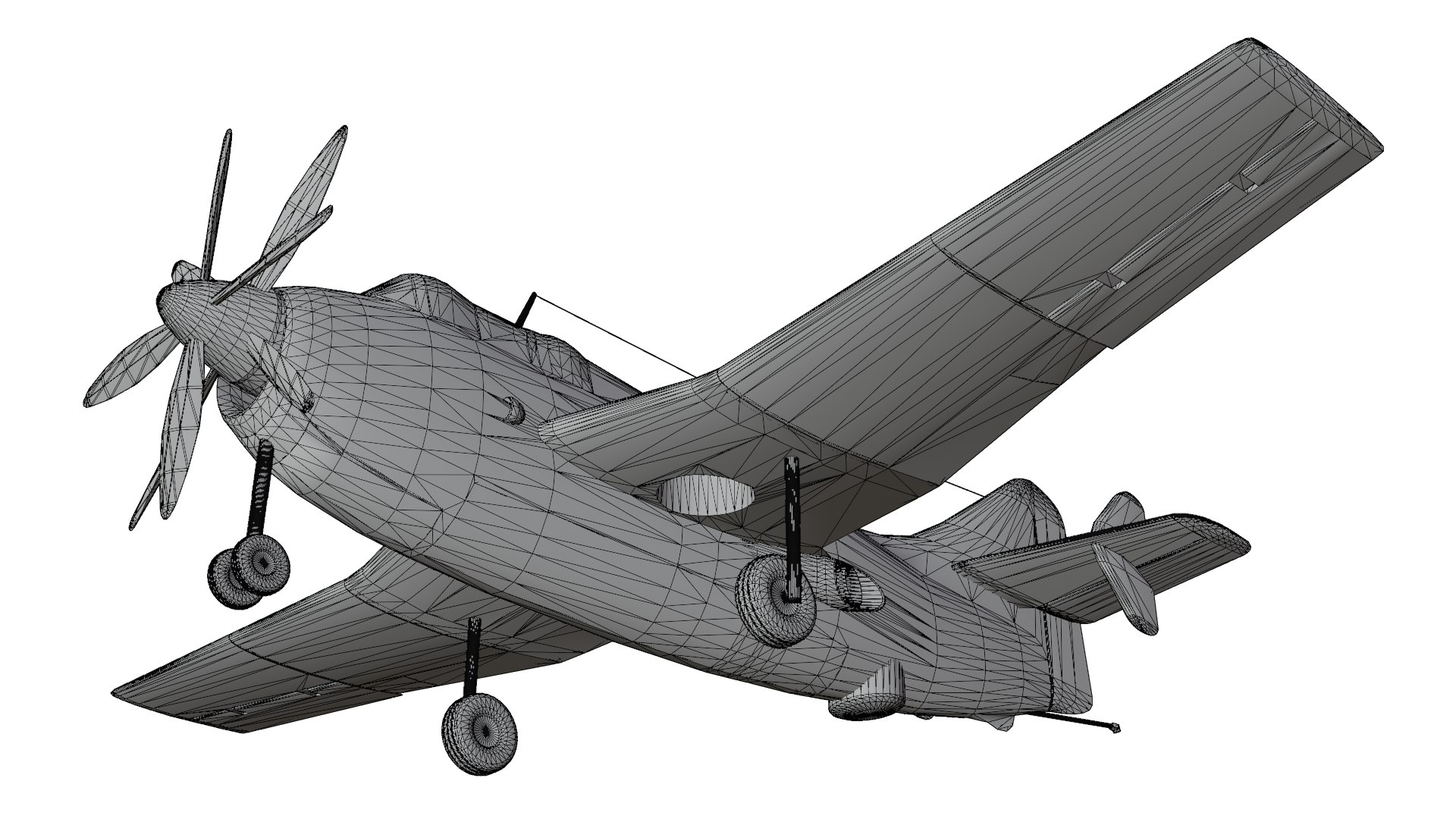 3D Model Fairey Gannet - TurboSquid 2326045