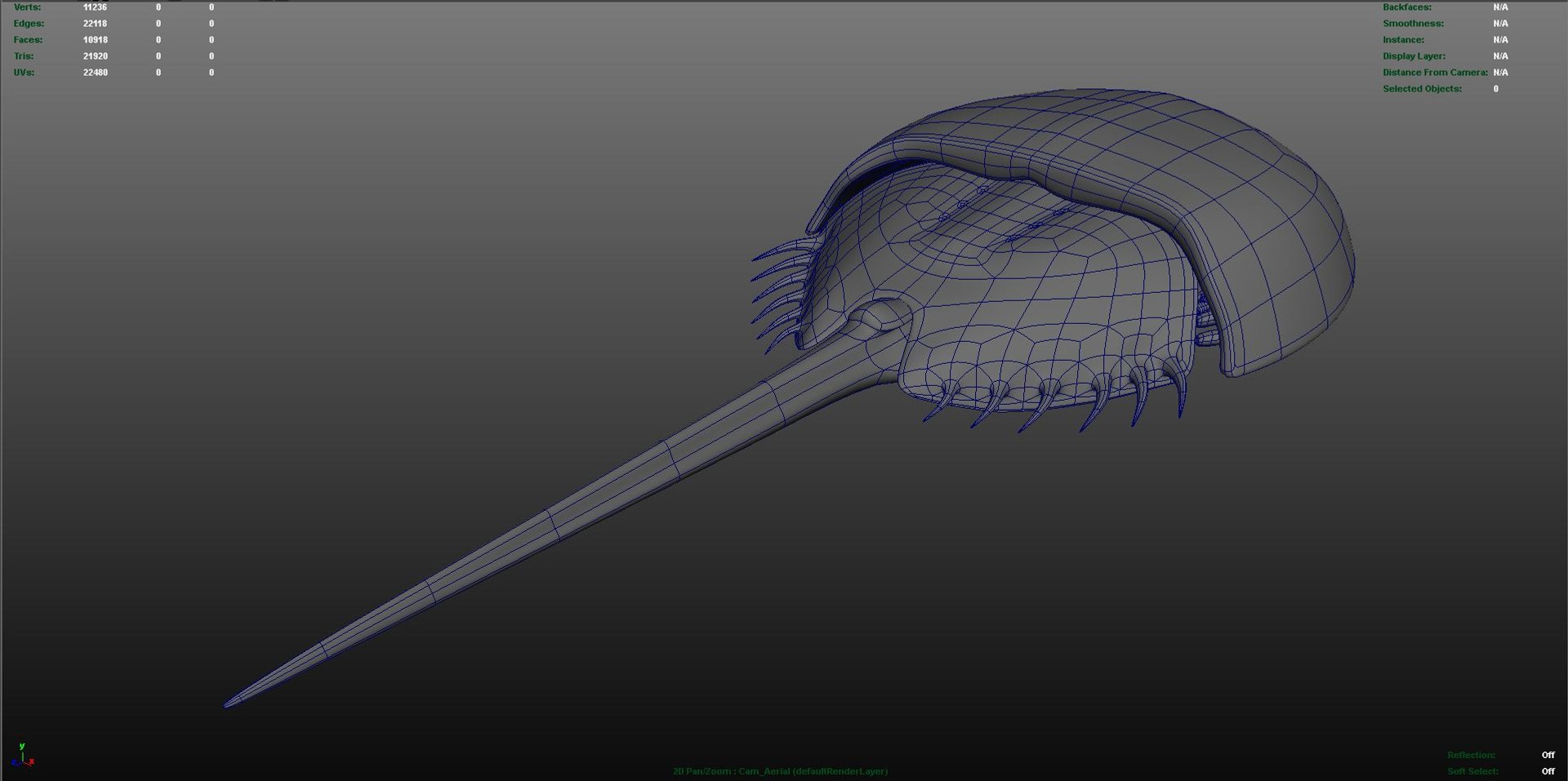 3d obj limulus