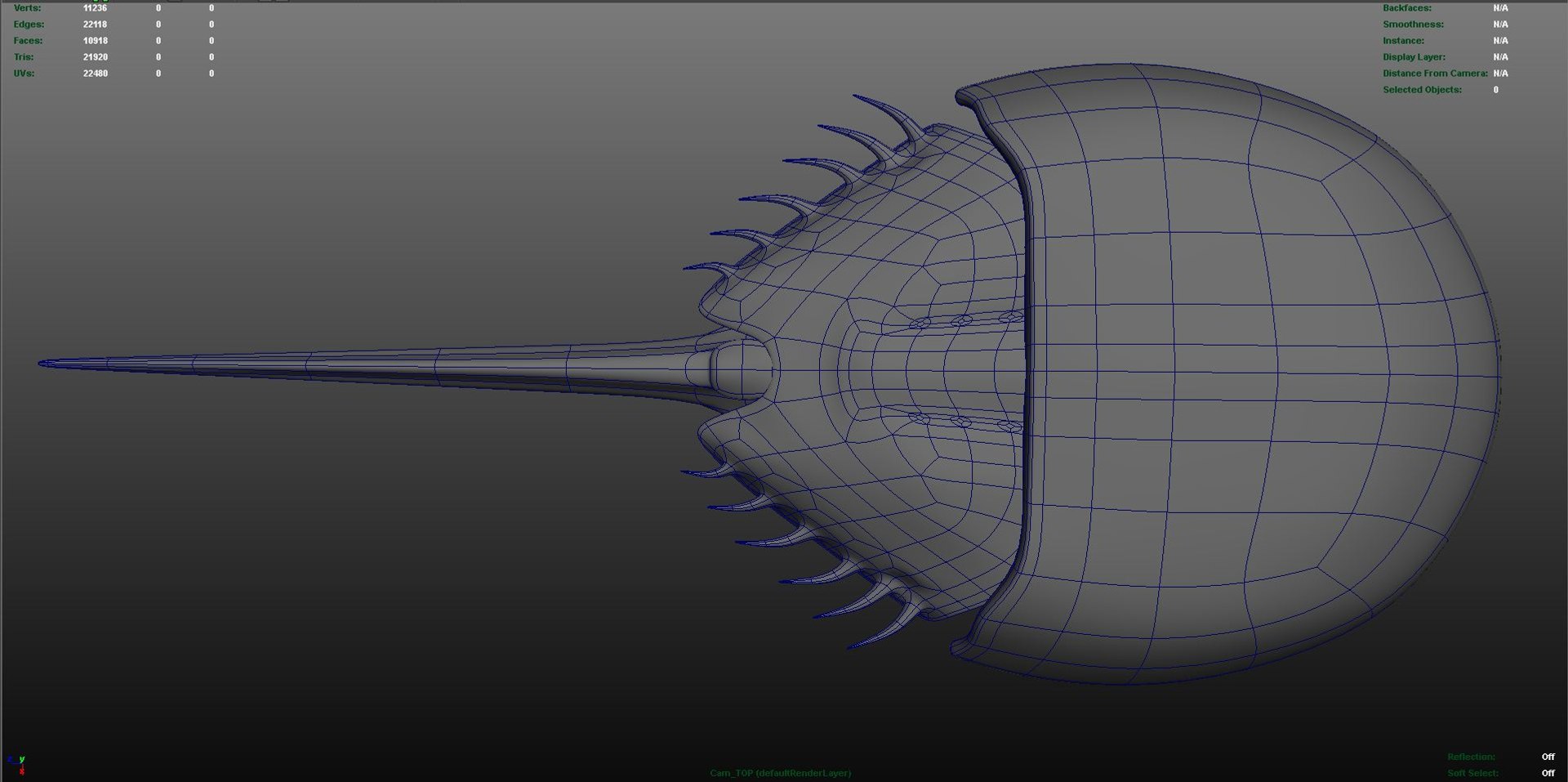 3d obj limulus