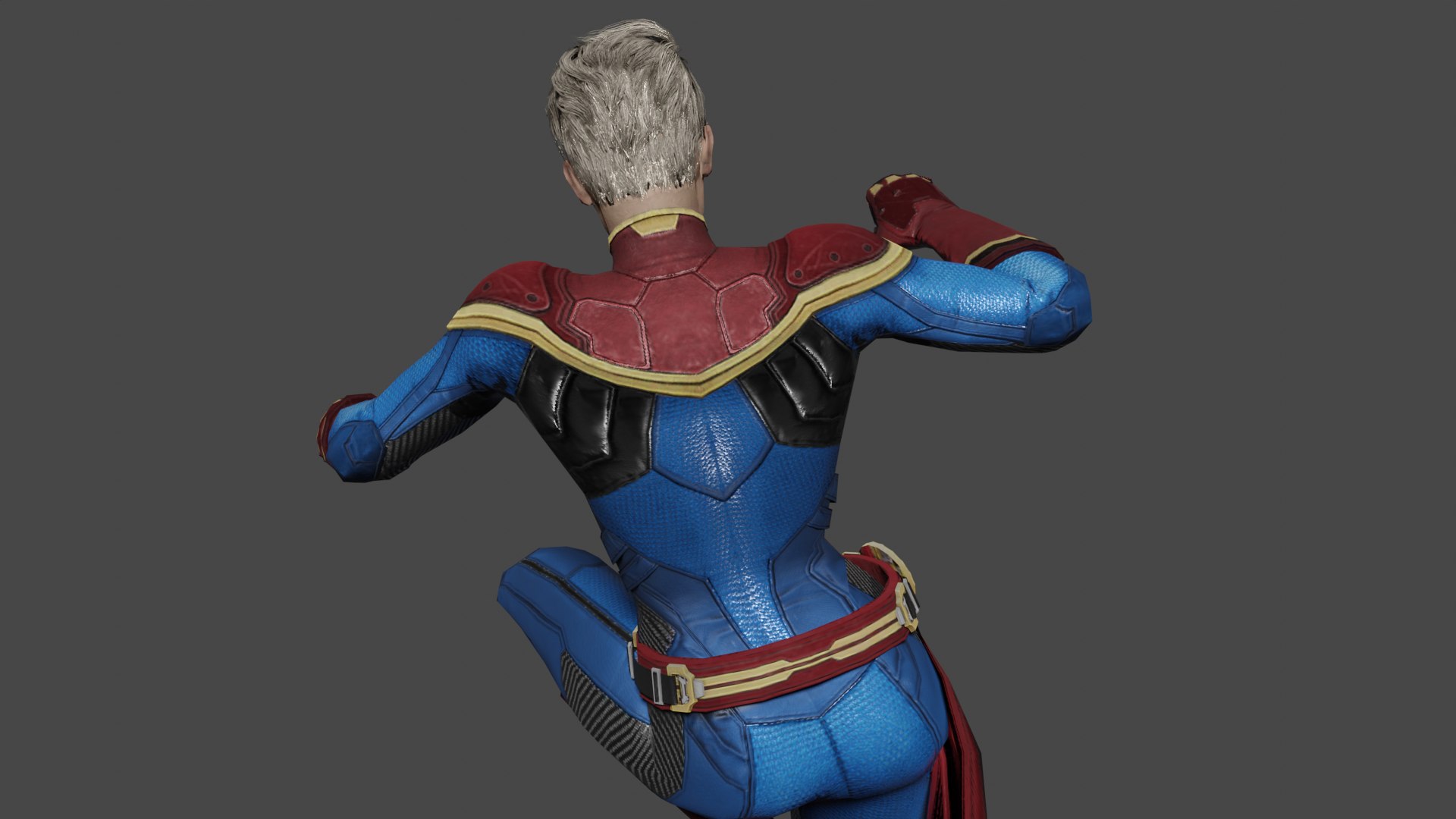 Captain Marvel 3D Model - TurboSquid 2404973