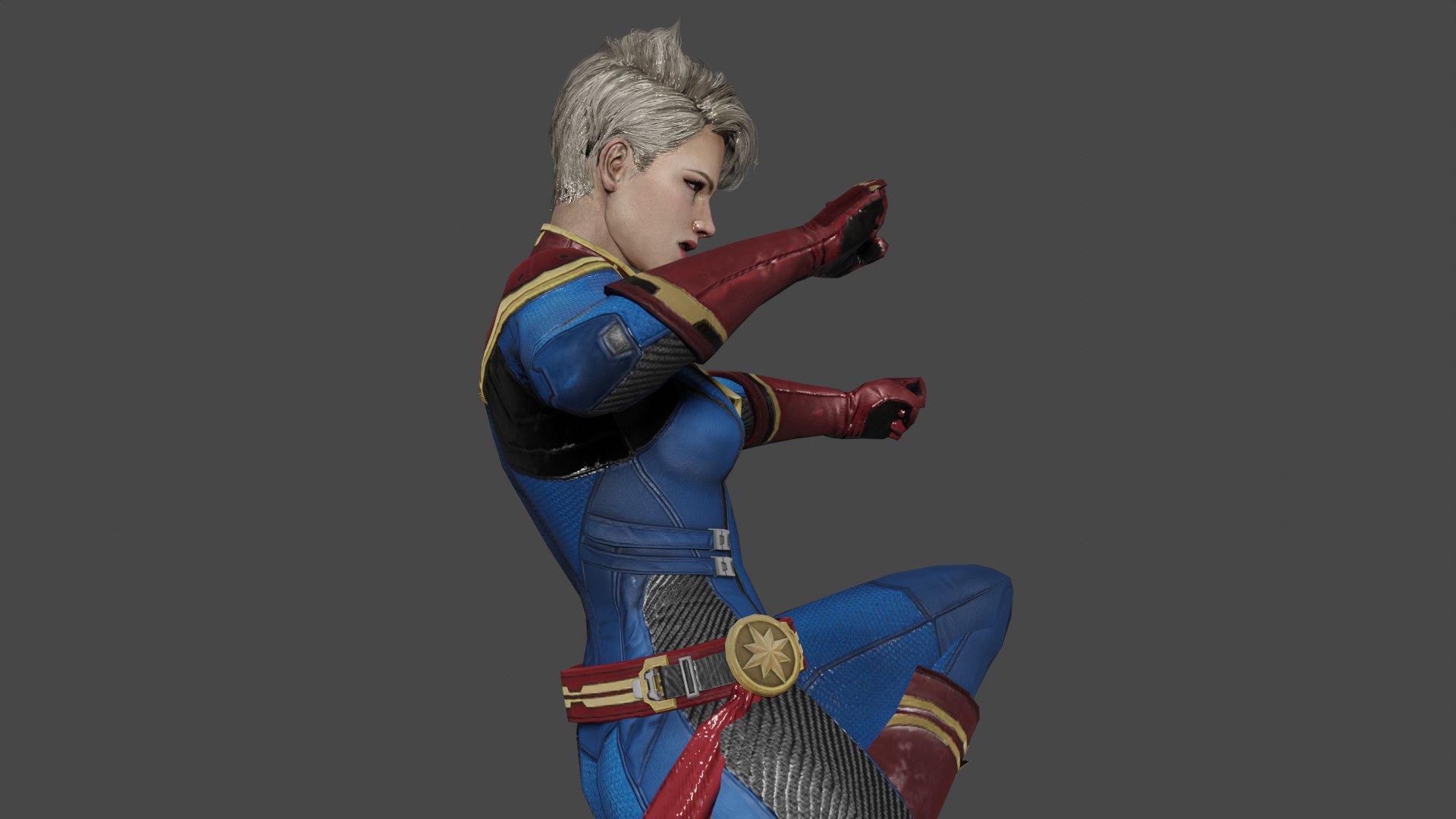 Captain Marvel 3D Model - TurboSquid 2404973