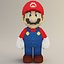 C4d Lego Mario Modelled