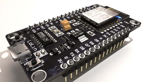 modèle 3D de NodeMCU V3 avec circuit DIY Arduino ESP8266 - TurboSquid 2032718