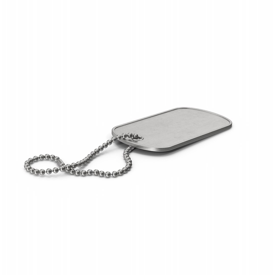 Dog Tag 3D - TurboSquid 2229244