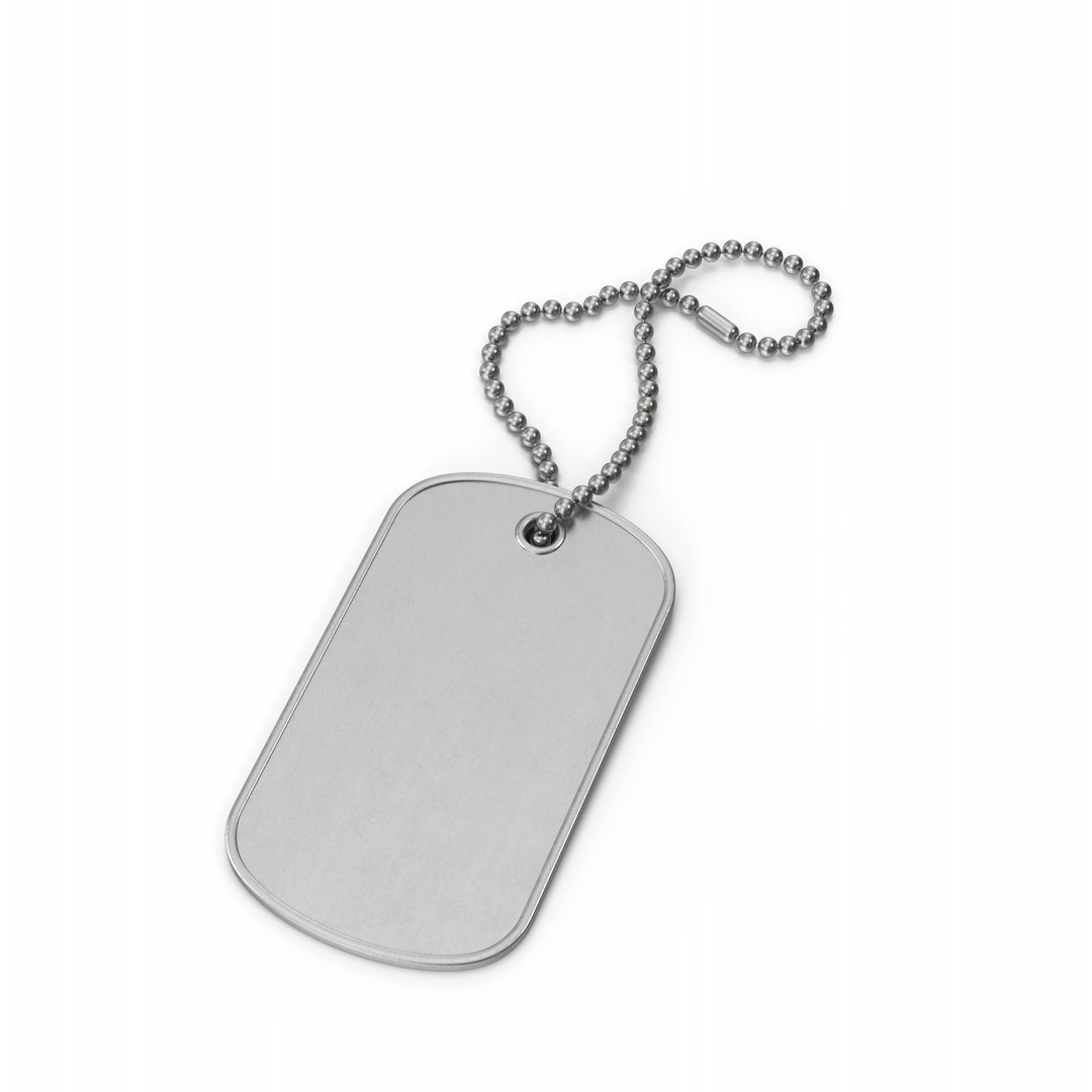 Dog Tag 3D - TurboSquid 2229244