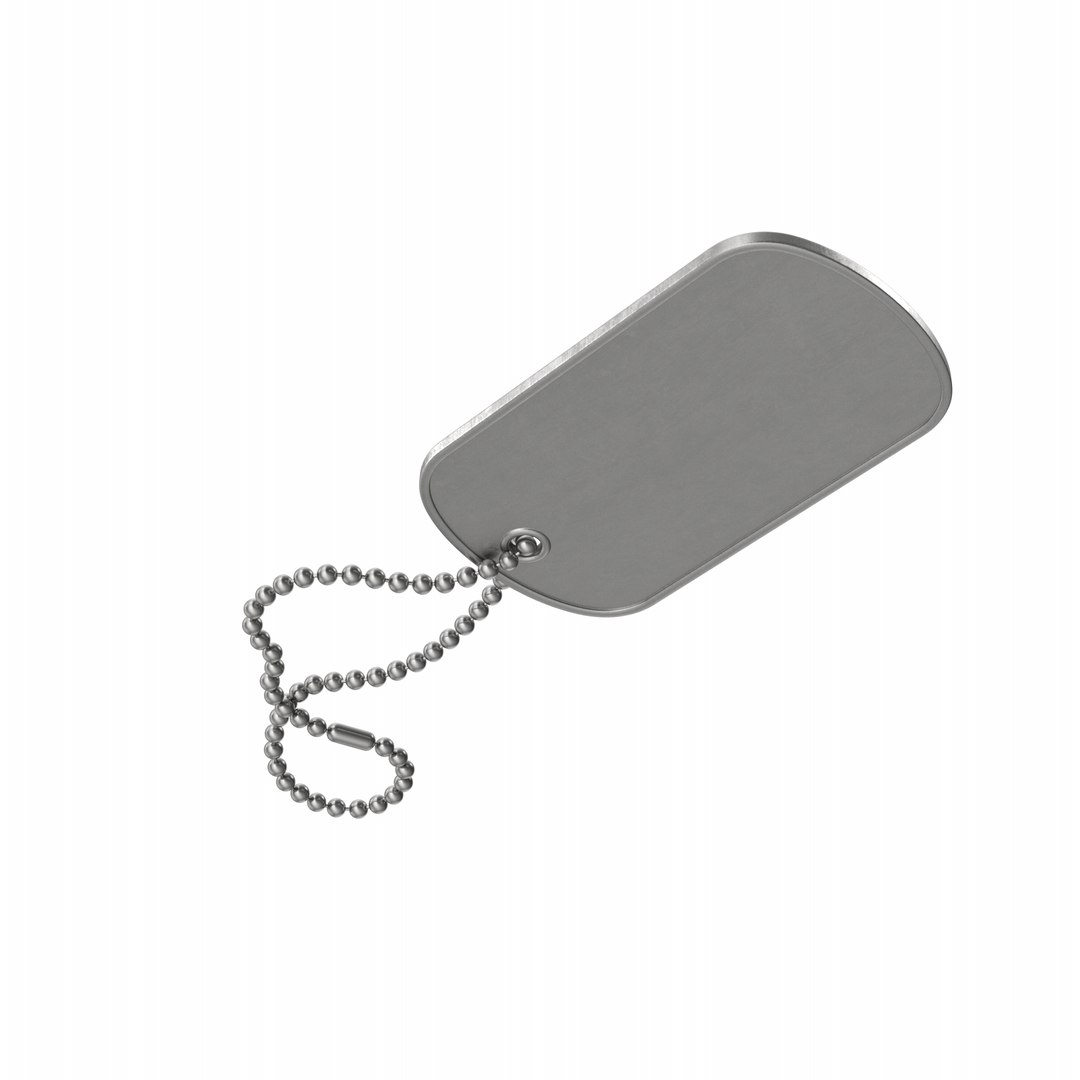 Dog Tag 3D - TurboSquid 2229244