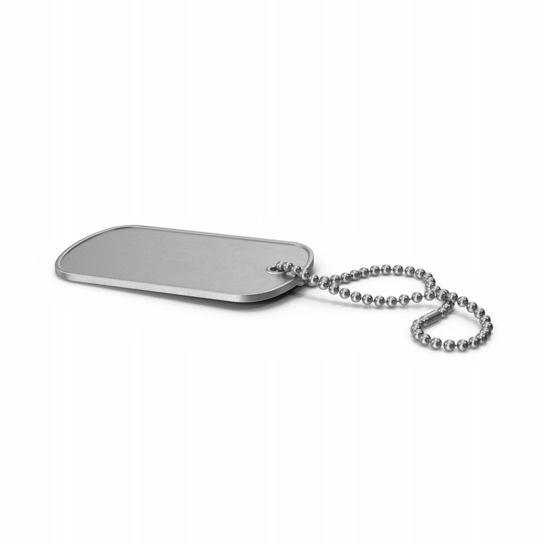 Dog Tag 3D - TurboSquid 2229244