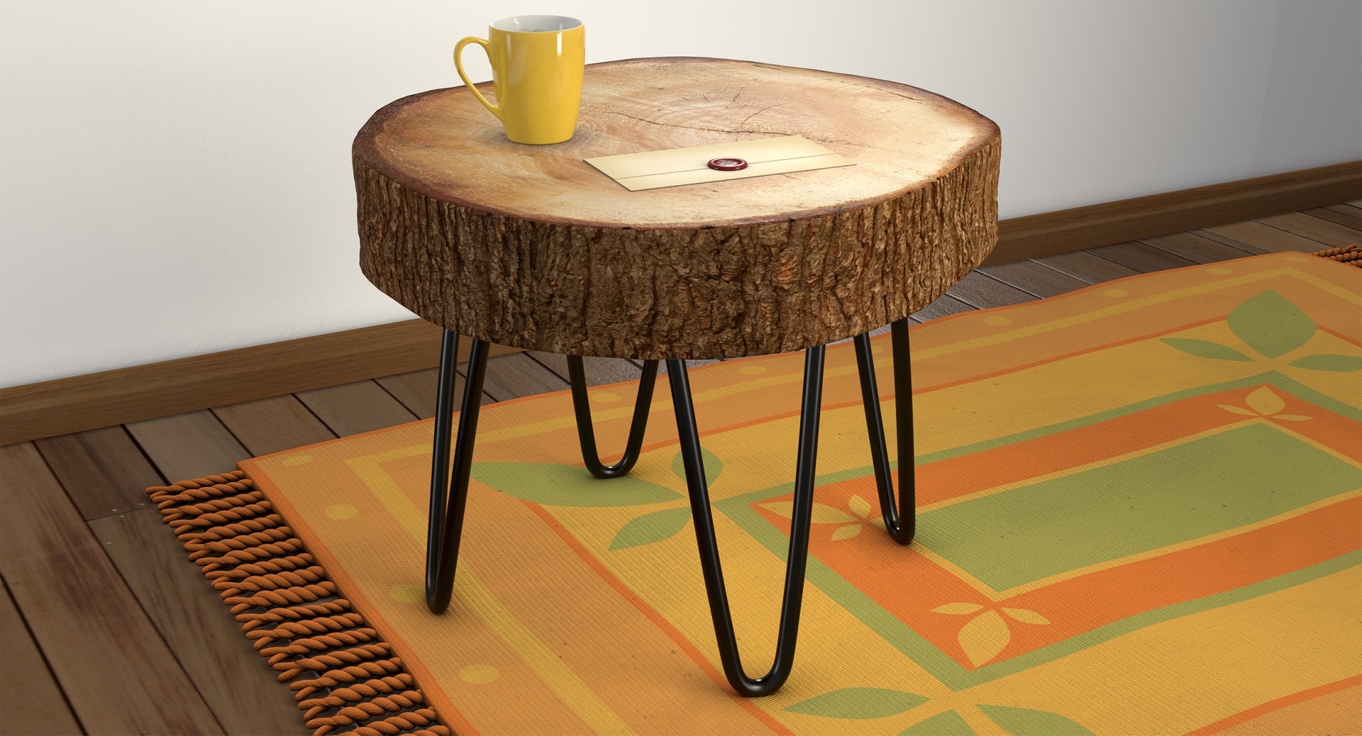 Stump Table 3D Model - TurboSquid 1203730