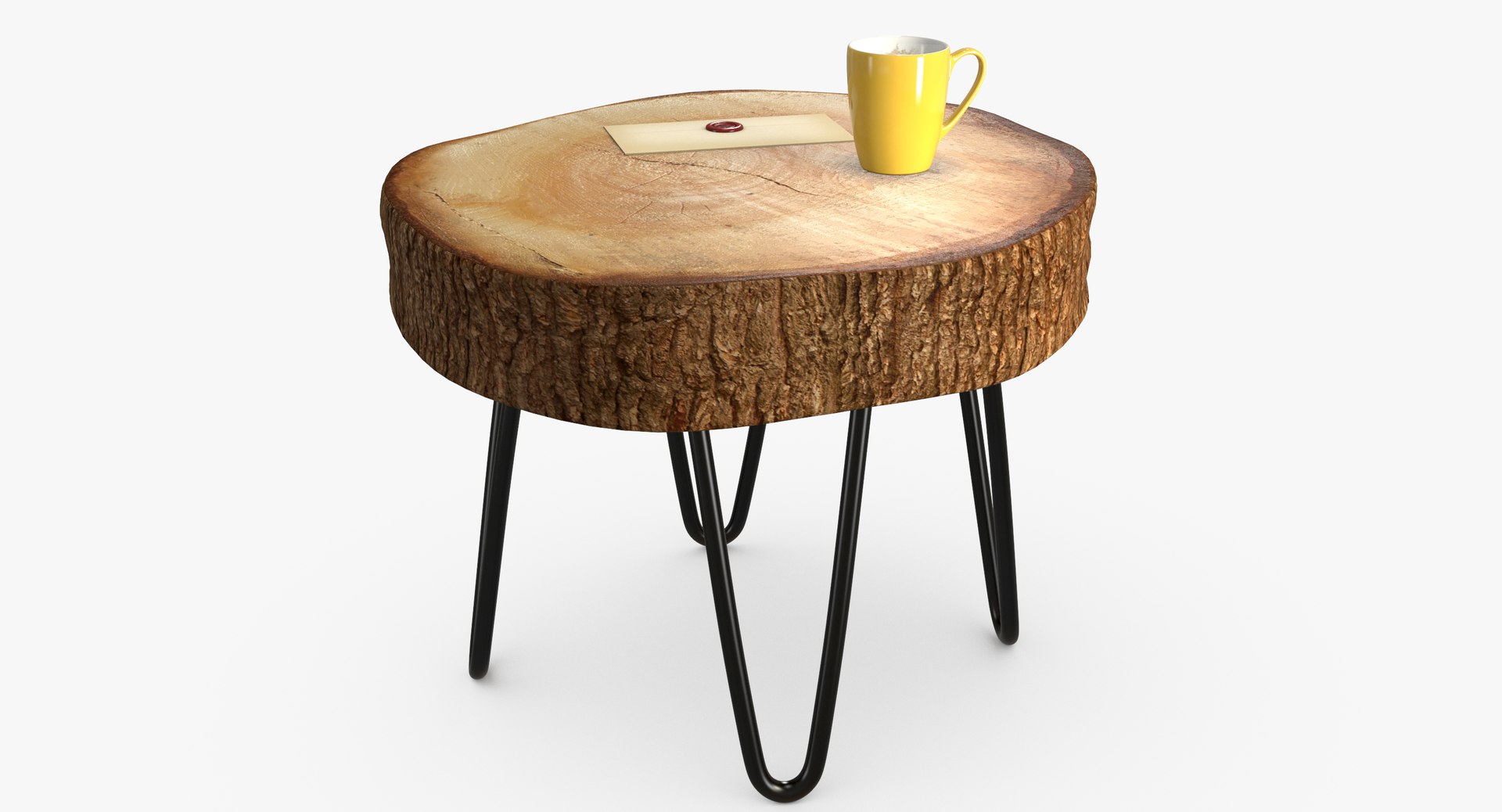 Stump Table 3D Model - TurboSquid 1203730