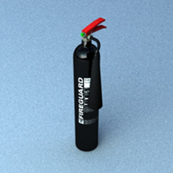 modelo 3d Extintor de incendios 2kg. - TurboSquid 202151