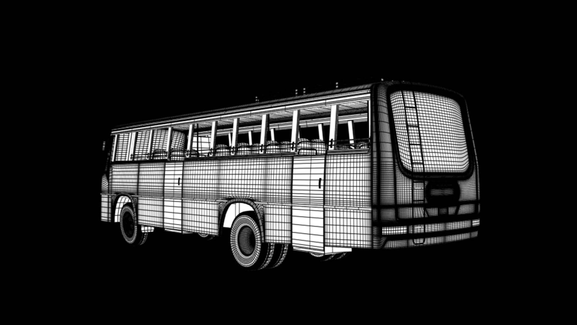 3D A Kerala City Private Bus - TurboSquid 2089850
