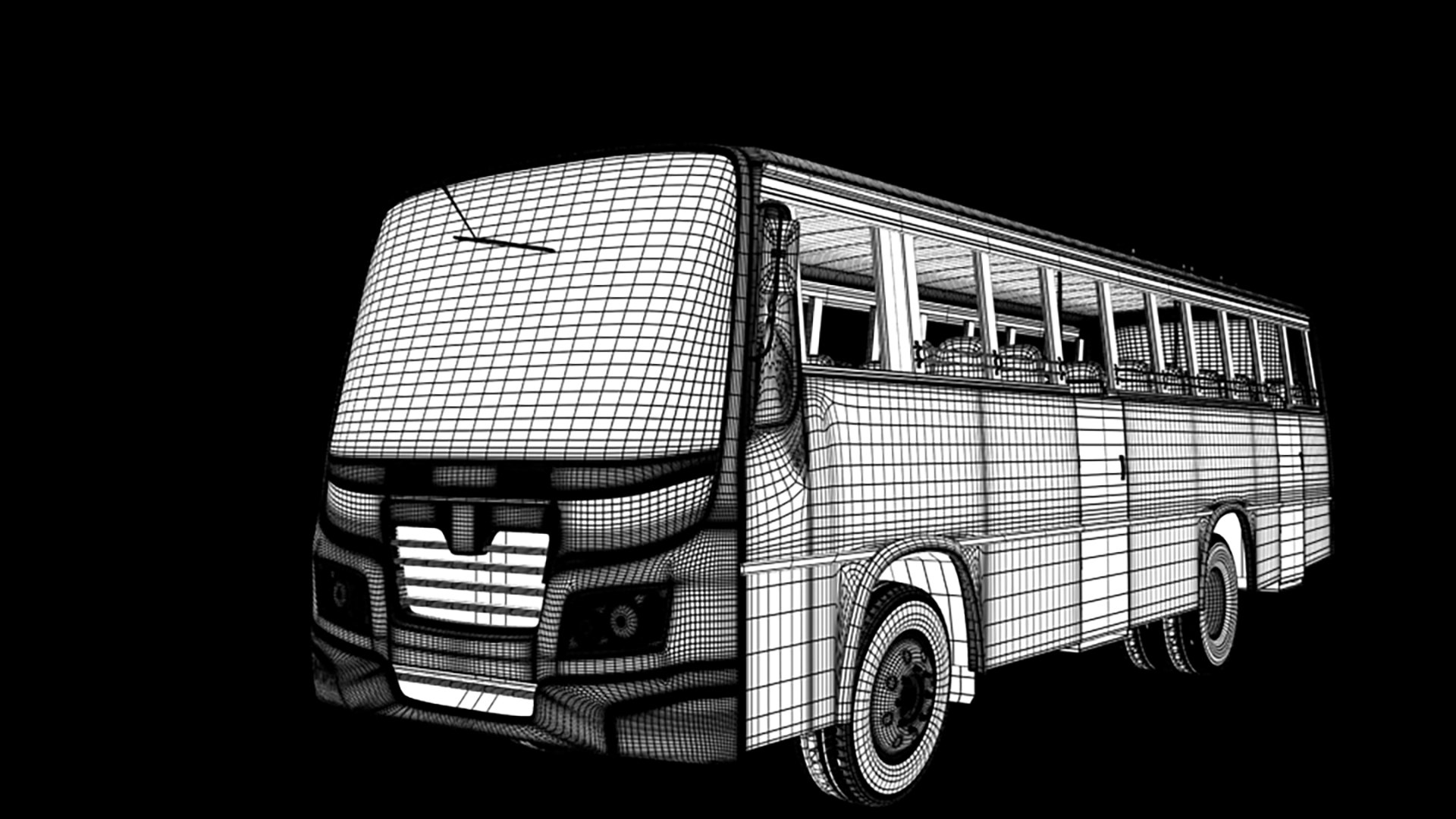 3D A Kerala City Private Bus - TurboSquid 2089850