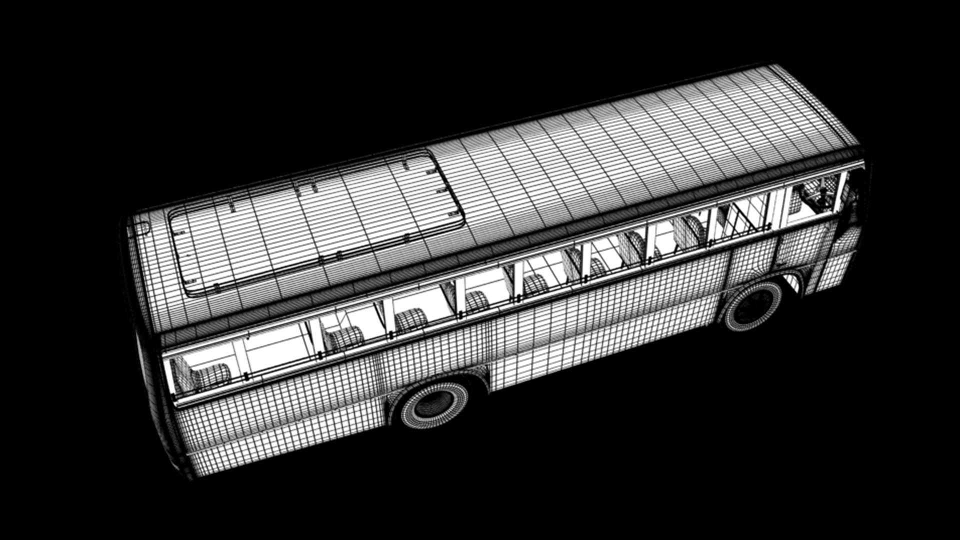 3D A Kerala City Private Bus - TurboSquid 2089850