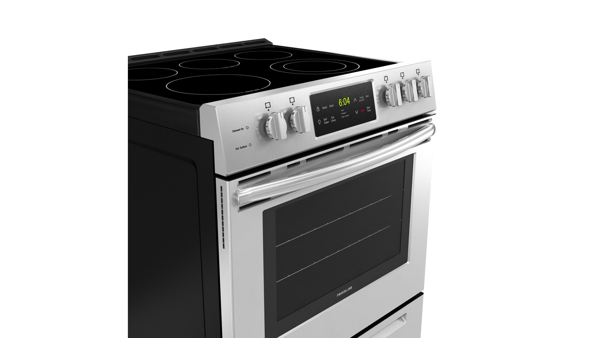 Frigidaire Front Control Freestanding Electric Range Model - TurboSquid ...