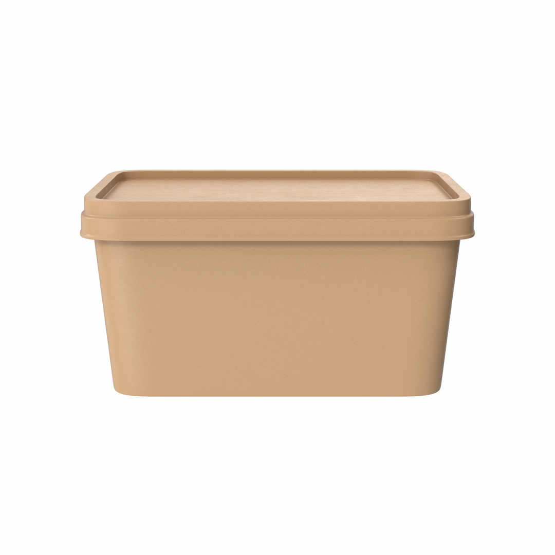 Brown Food Container 3D Model - TurboSquid 1998081