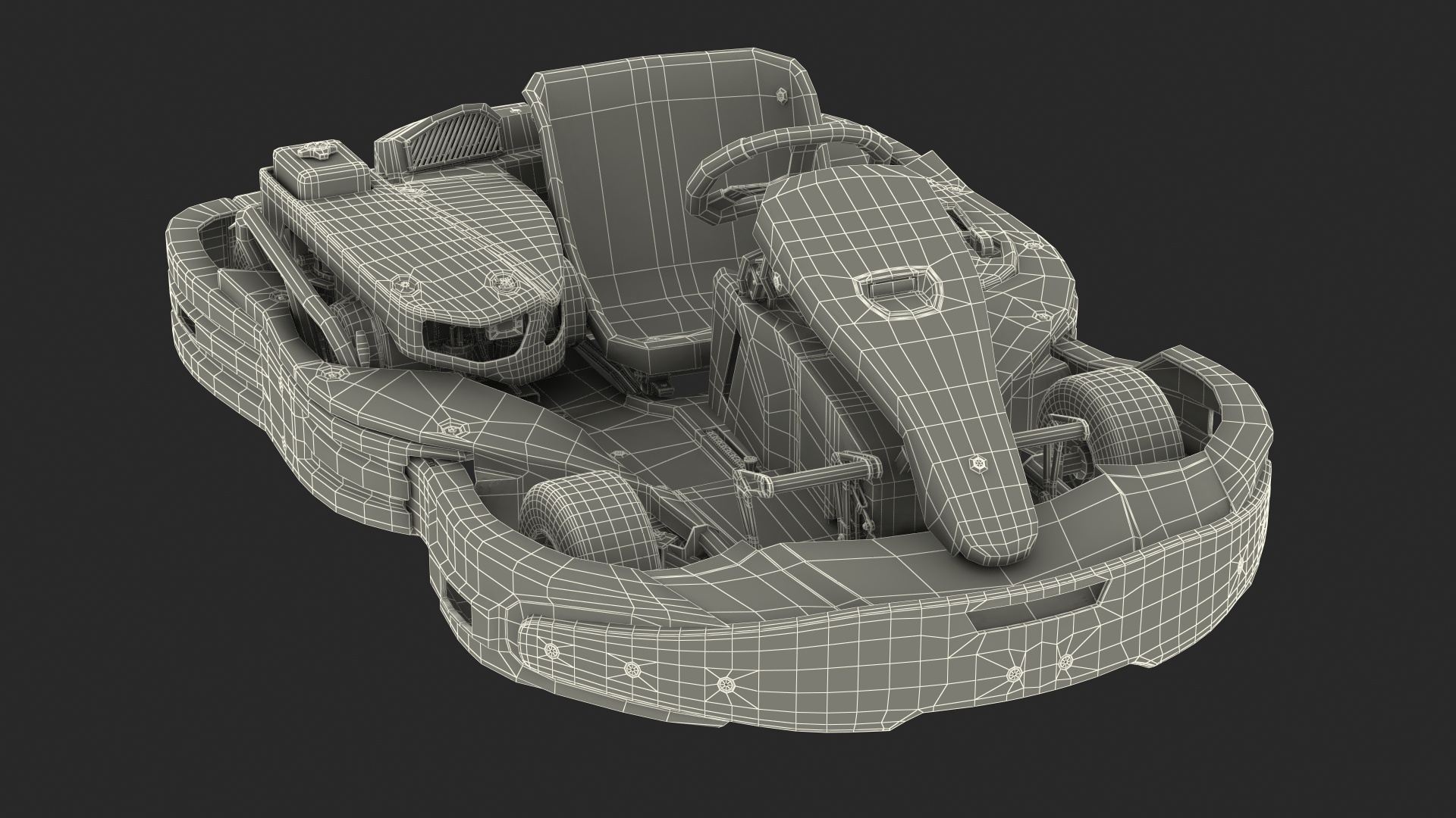 SODI RX8 Kart Rigged Model - TurboSquid 1930138