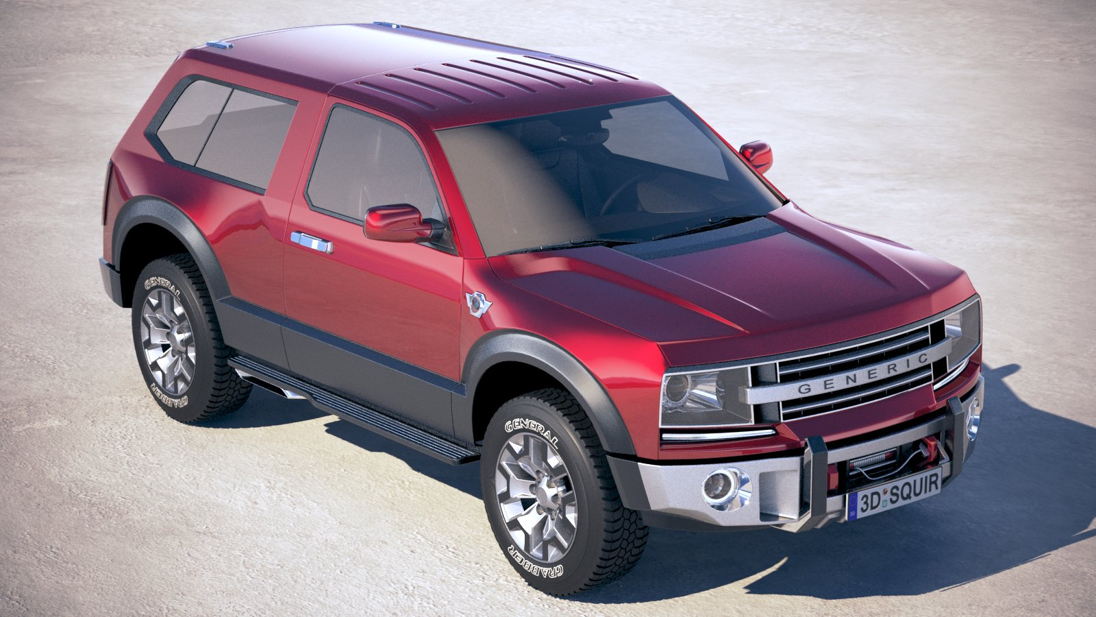 3D generic 4x4 2018 model - TurboSquid 1321927
