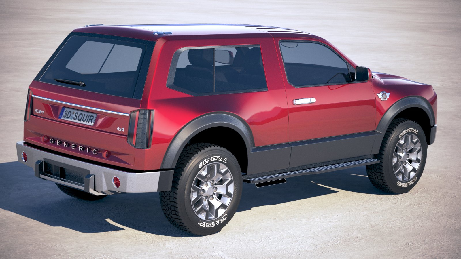 3D generic 4x4 2018 model - TurboSquid 1321927