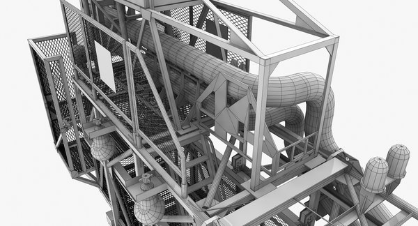 modelo 3d Brazos oscilantes de apolo - TurboSquid 1363579