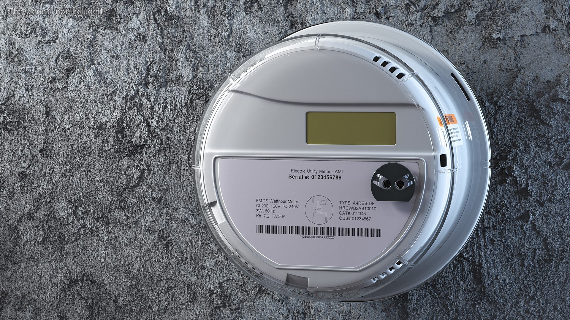 Electricity Meter OFF 3D Model - TurboSquid 1893568