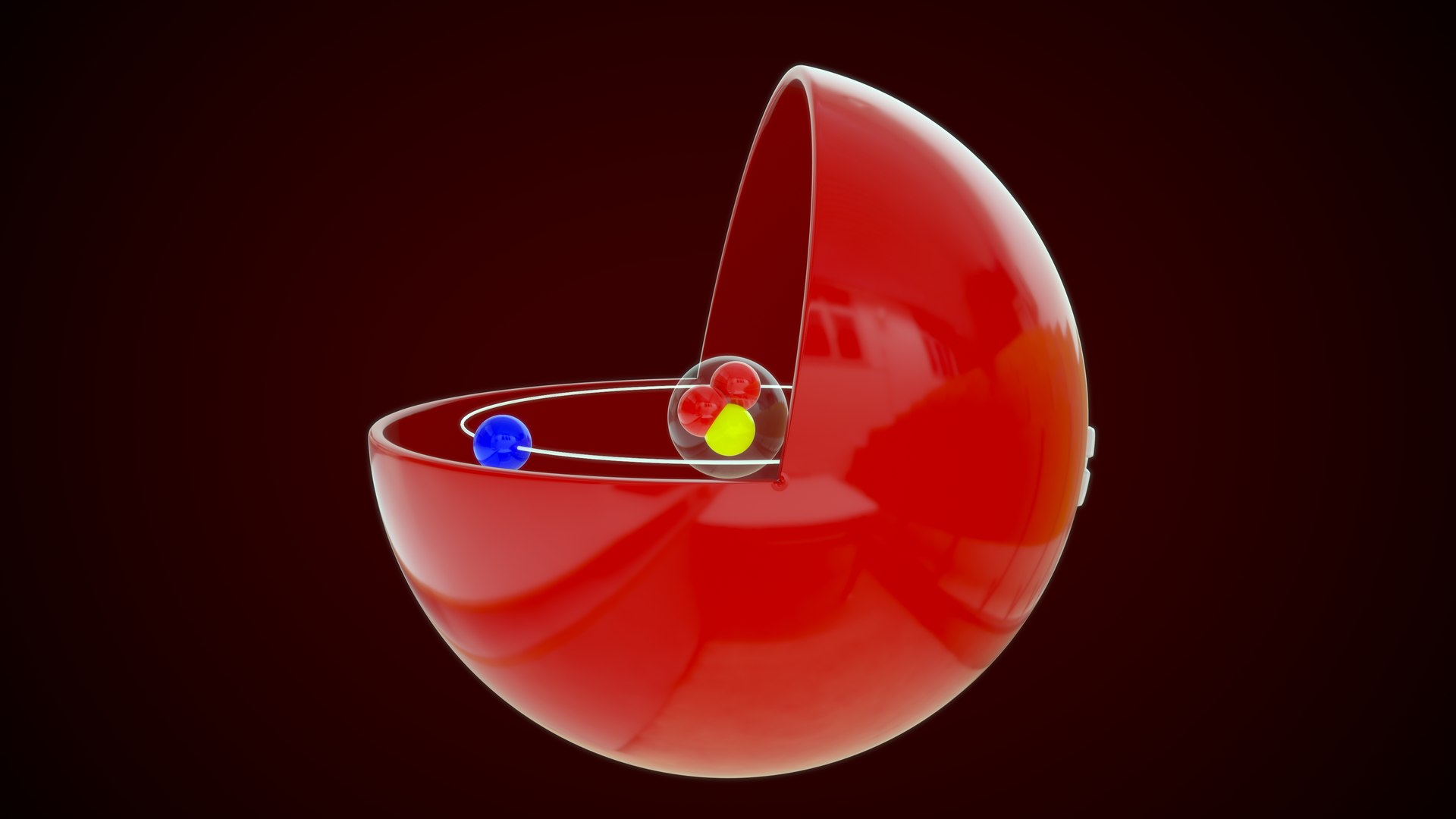 helium atomic structure 3d