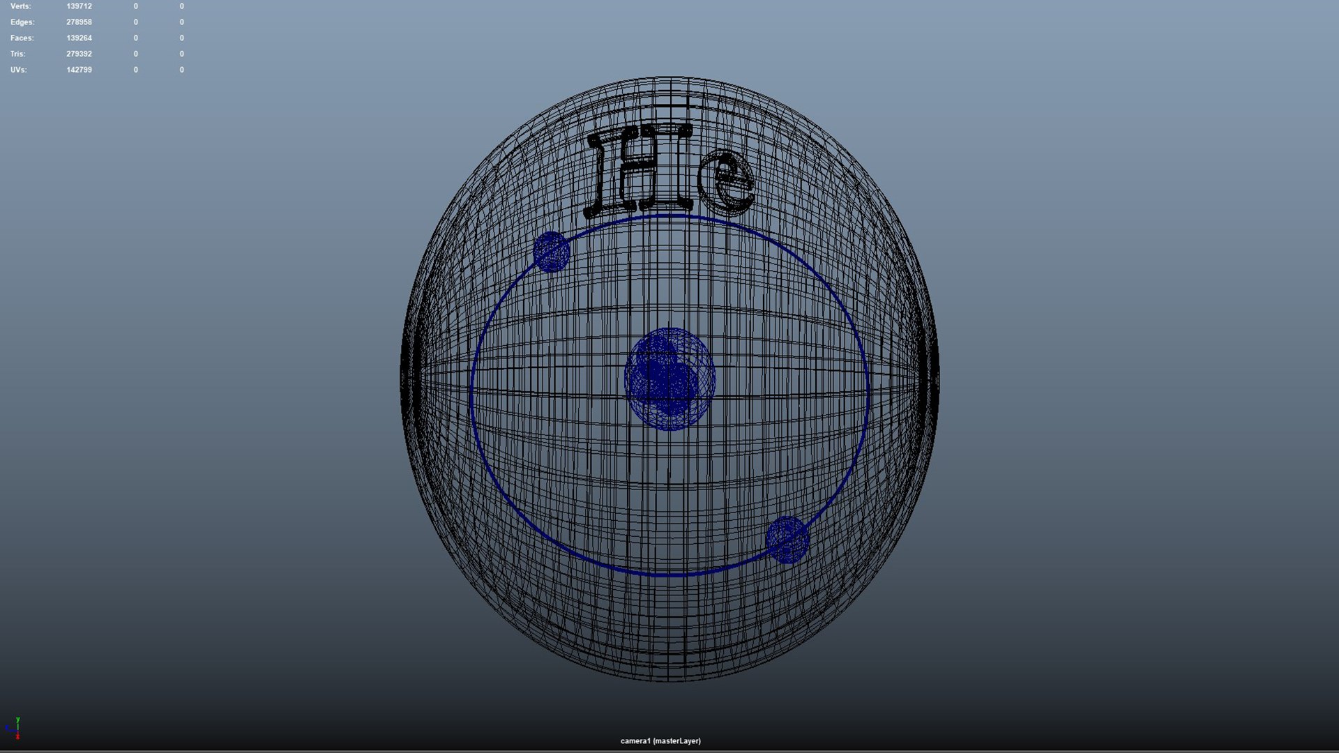 Helium Atom 3D Model - TurboSquid 2130478