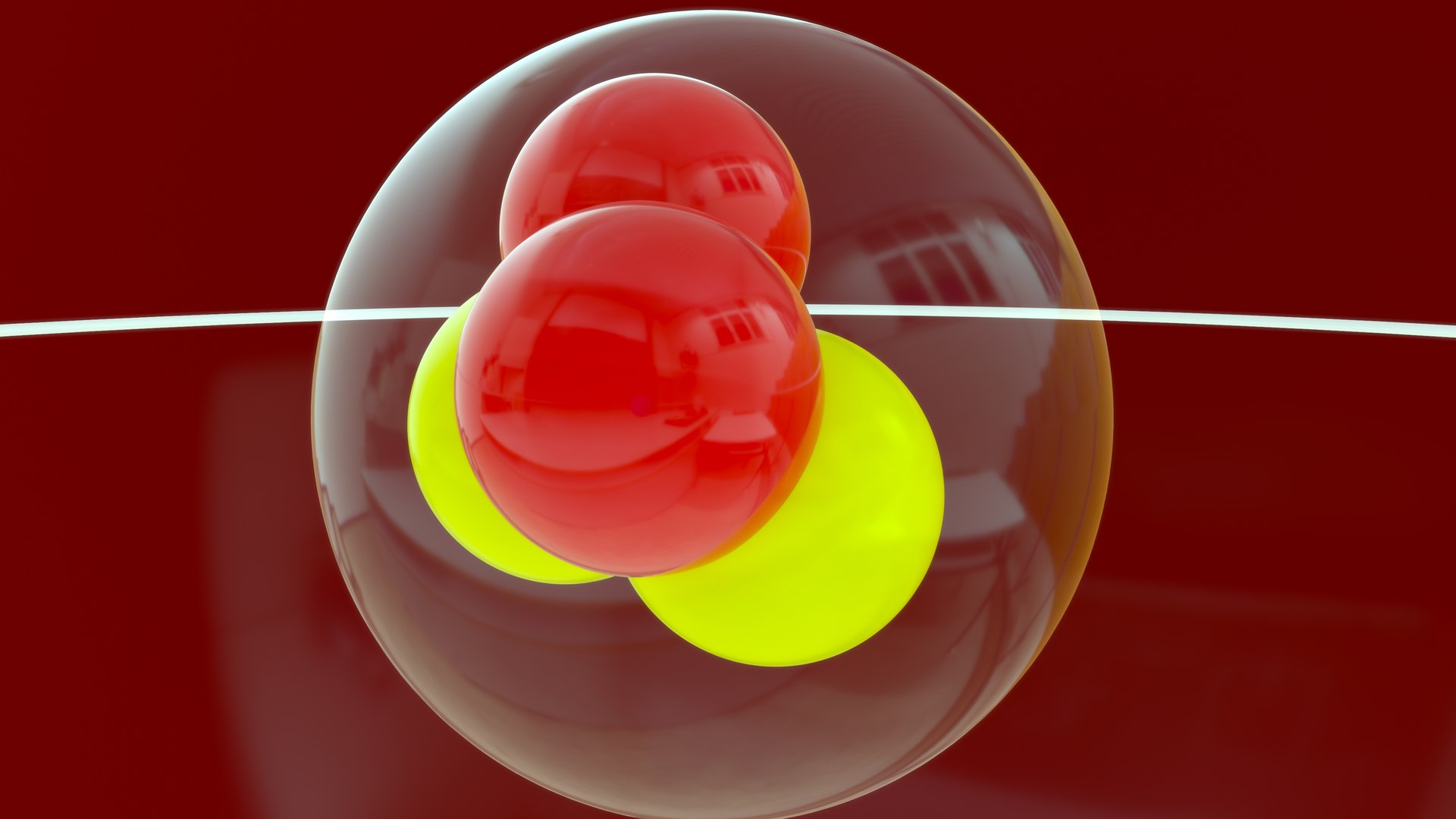 Helium Atom 3D Model - TurboSquid 2130478