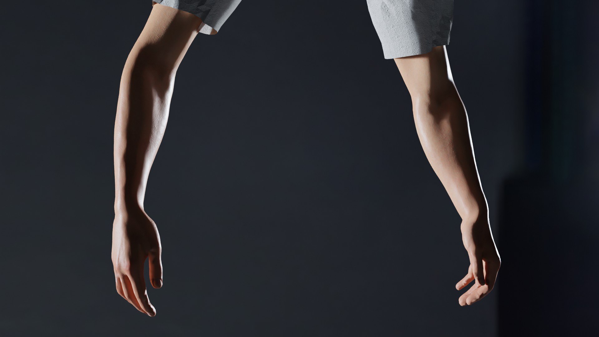 Rigged First Person Arms VR Model - TurboSquid 1792647