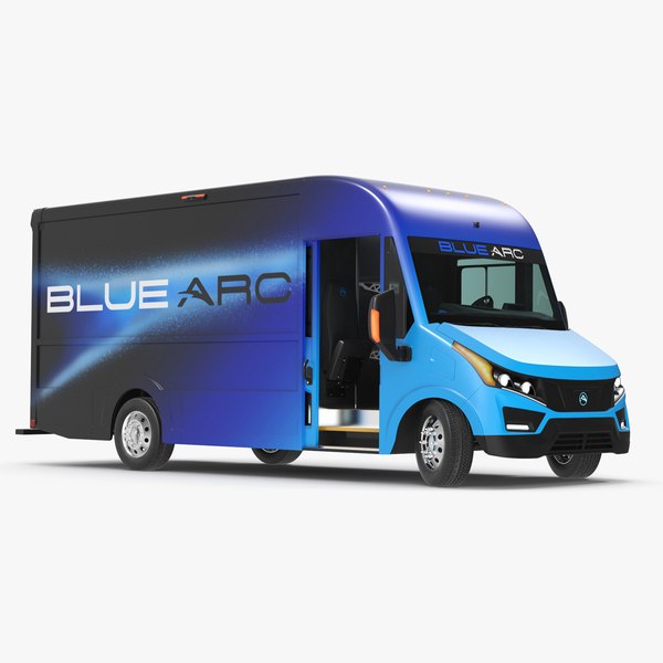 Blue Arc Electric Delivery Van Rigged 3D 모델 - TurboSquid 2062677