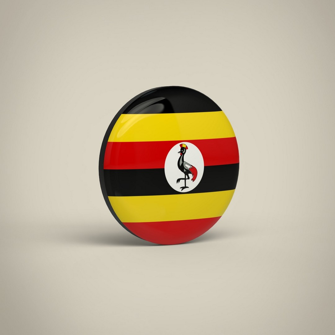 Uganda Badge 3D Model - TurboSquid 1820699