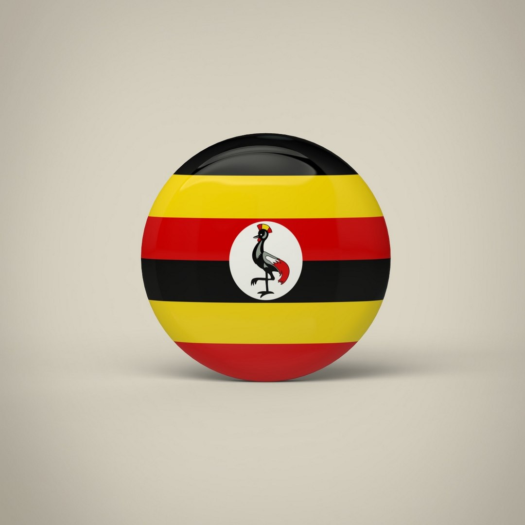 Uganda Badge 3D Model - TurboSquid 1820699