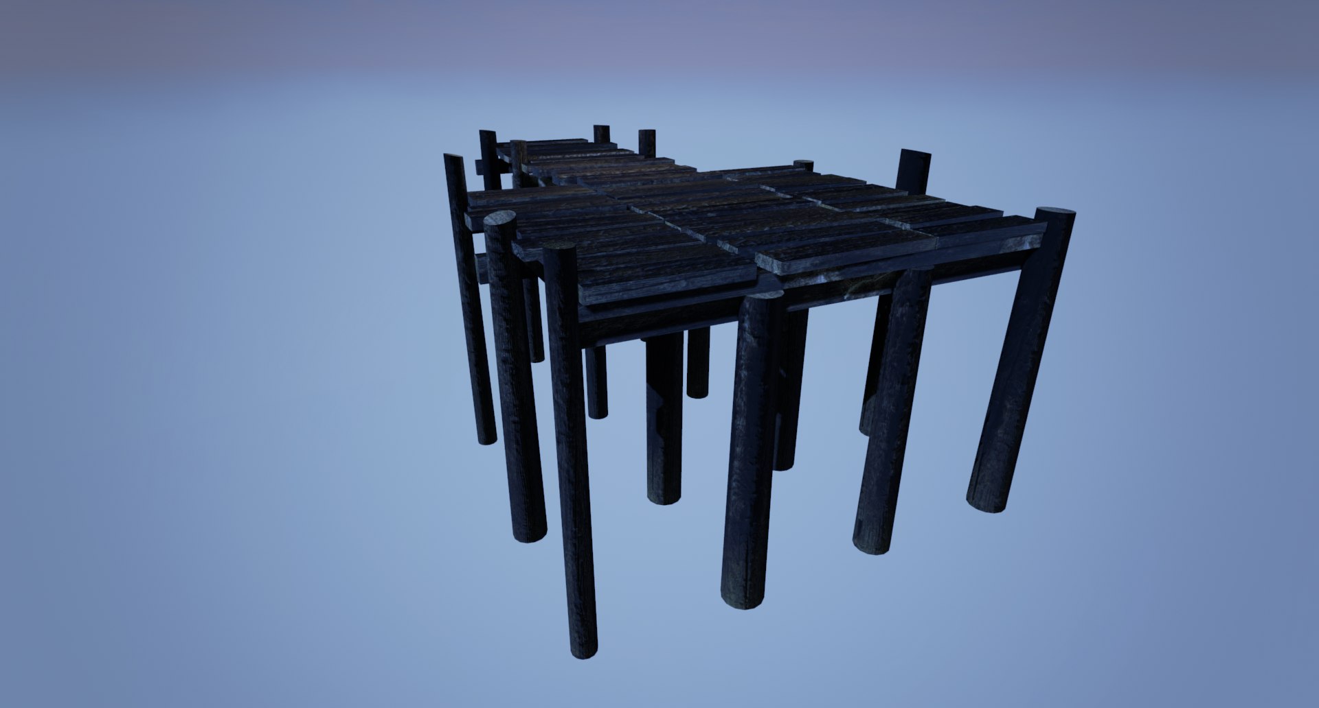 Jetty Normalmap Ready Obj