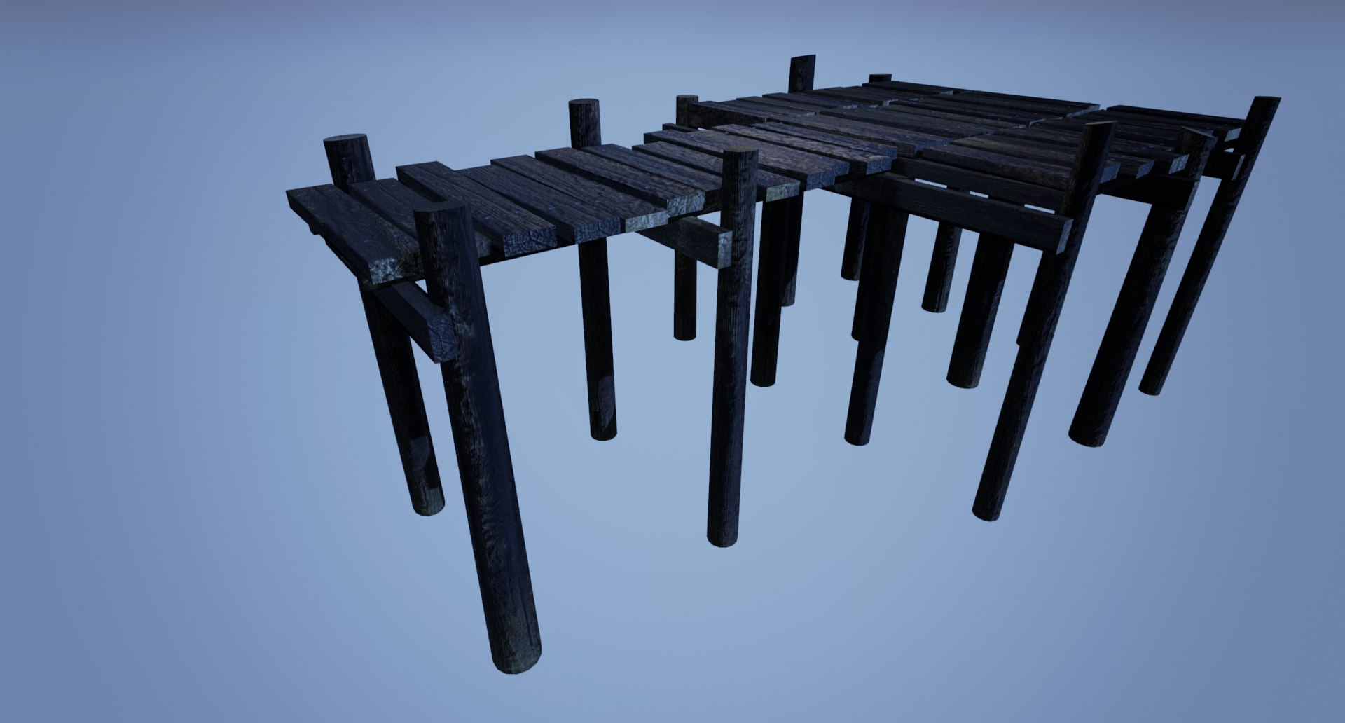 Jetty Normalmap Ready Obj