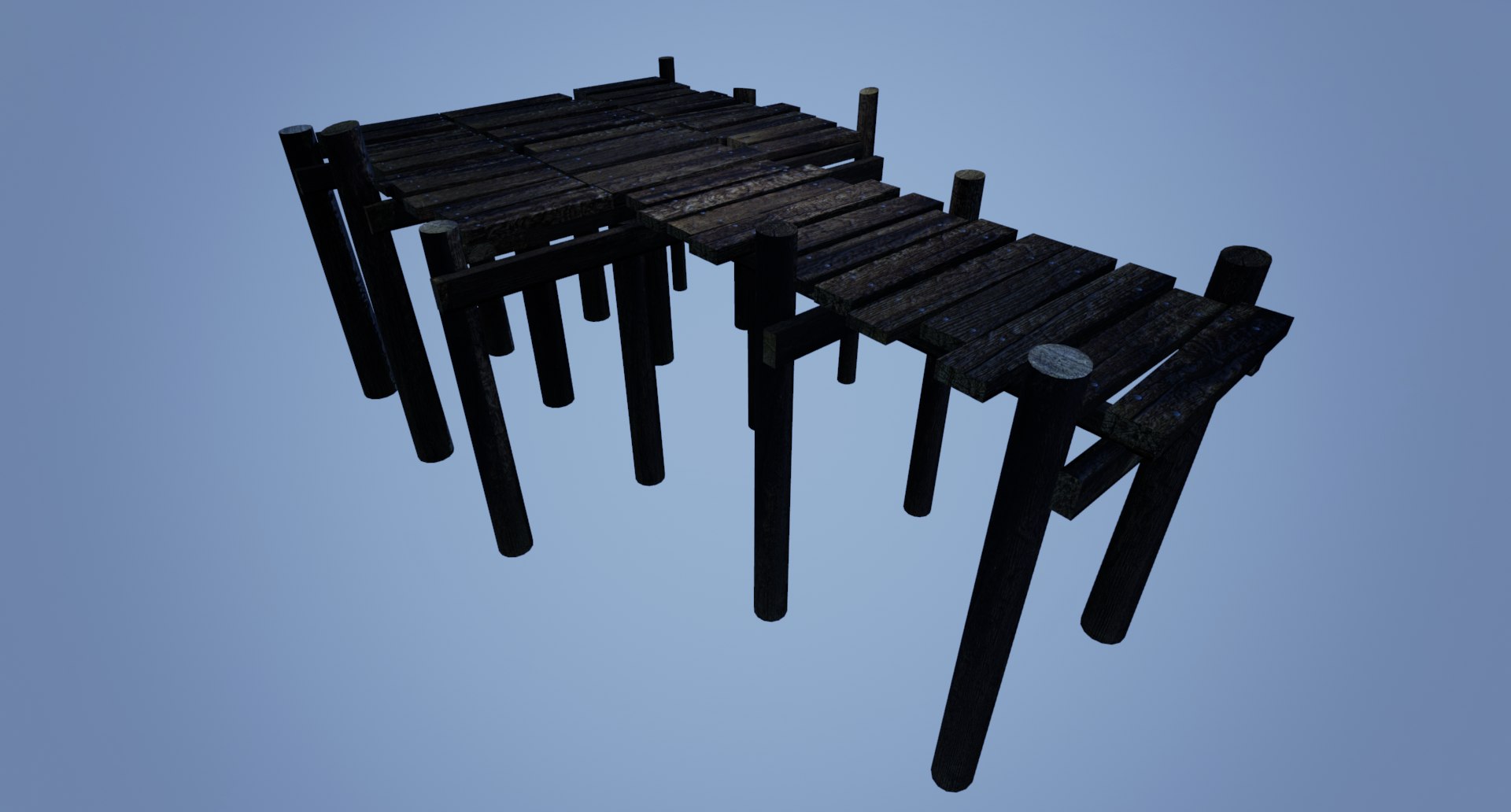 Jetty Normalmap Ready Obj