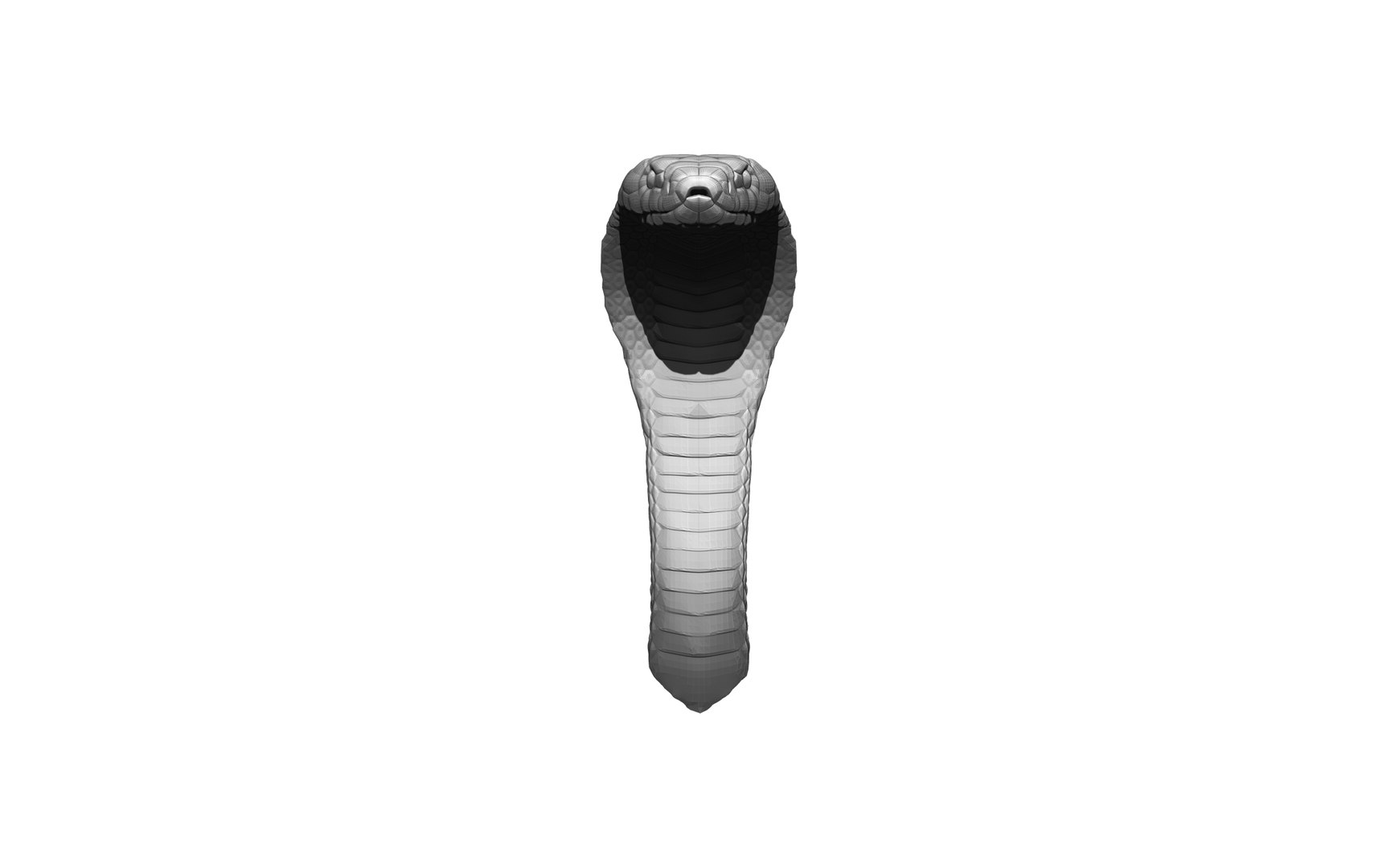 3D Model Head Cobra Snake - TurboSquid 2122828